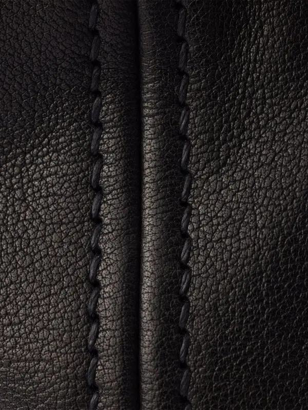 Prada Route Leather Tote Bag - Black
