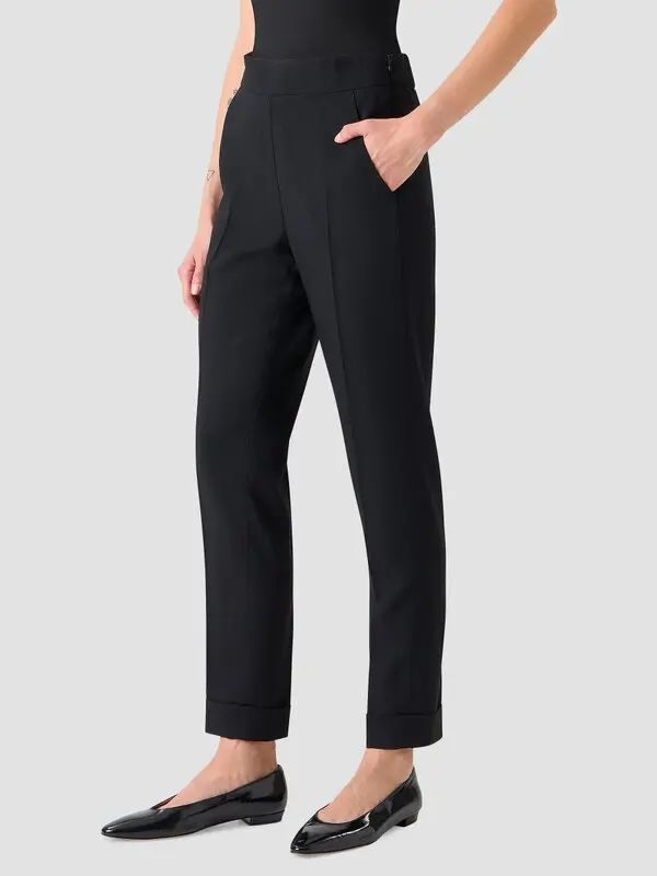 Akris Chris Wool-blend Tapered Pants