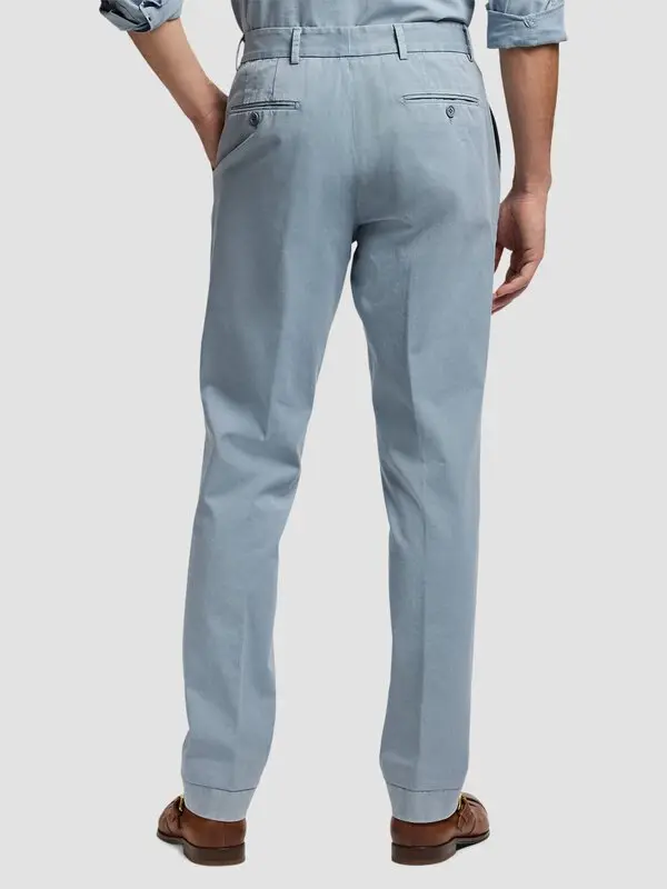 Ralph Lauren Purple Label Hand-tailored Gart-dyed Chino Trousers
