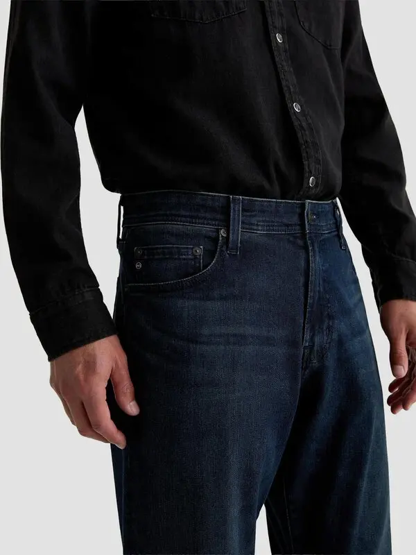 Ag Graduate Five-pocket Cotton-blend Jeans