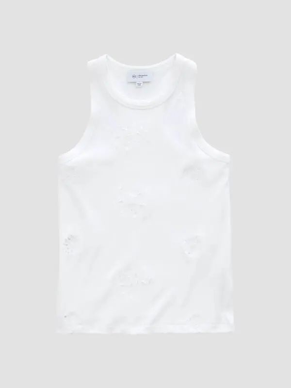 Ag Michelle Rib-knit Tank