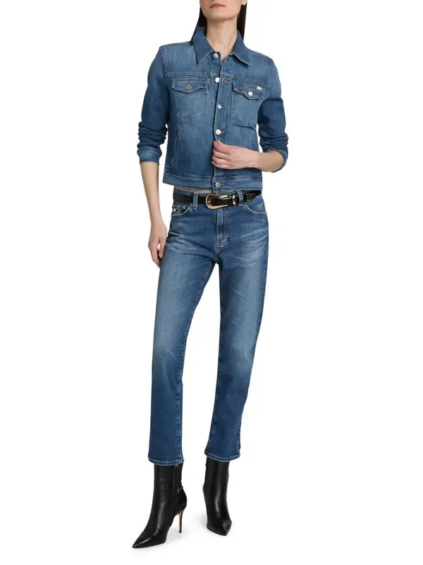 Ag Robyn Denim Crop Jacket