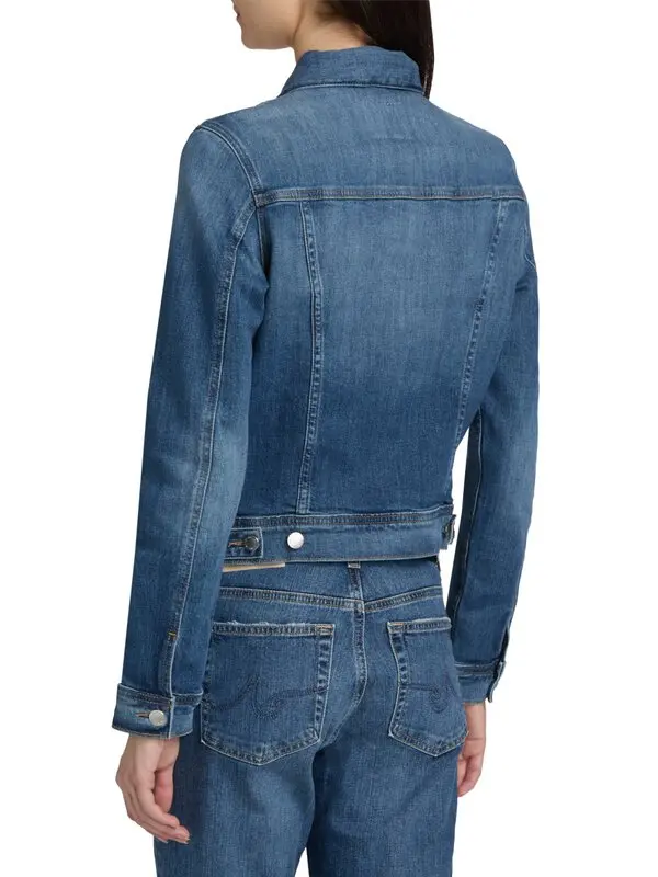 Ag Robyn Denim Crop Jacket