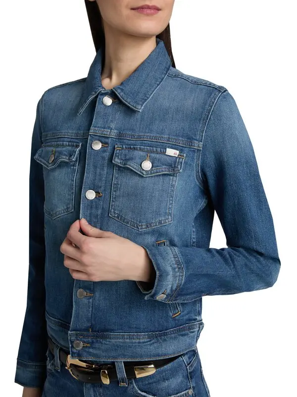 Ag Robyn Denim Crop Jacket
