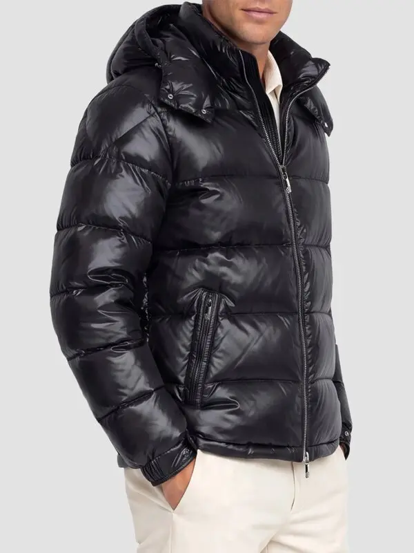 Gorski Quilted Down Parka - Black