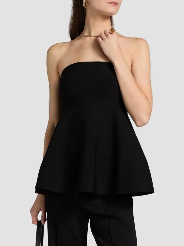 Simkhai Ioanna Peplum Top