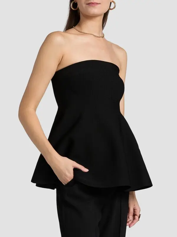 Simkhai Ioanna Peplum Top
