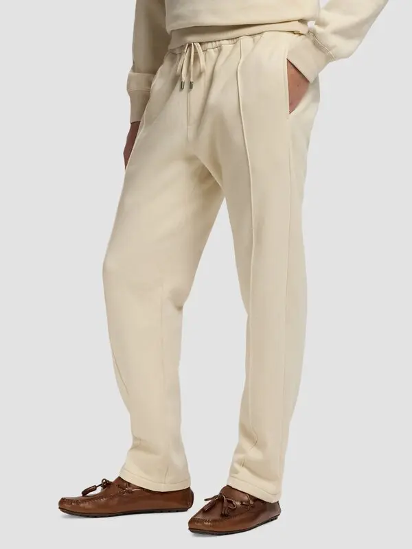 Ralph Lauren Purple Label Silk-blend Drawstring Joggers