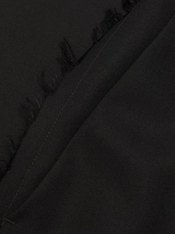 JASON WU Draped Wool-silk Straight-leg Pants