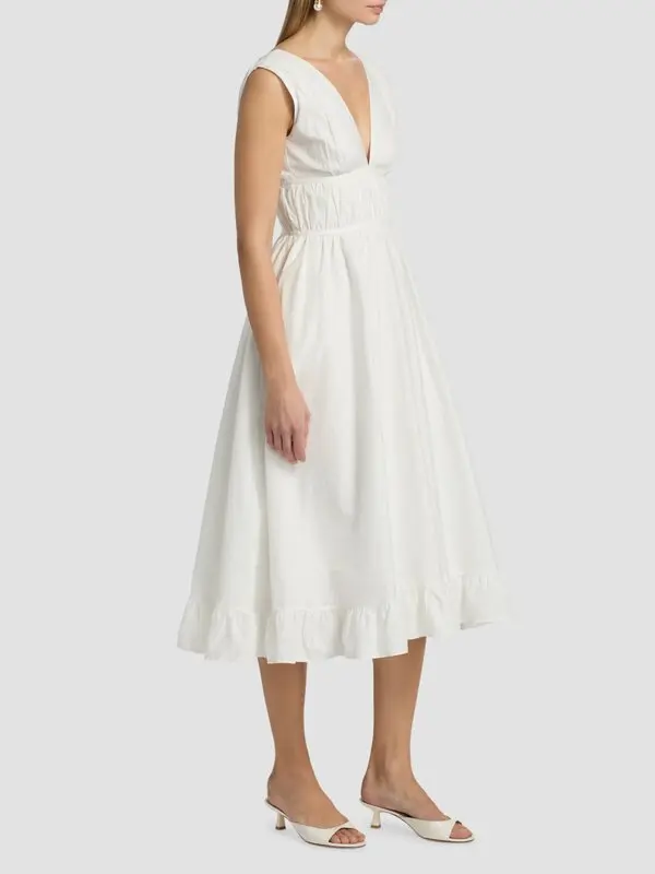 Peixoto Ava Cotton Midi-dress