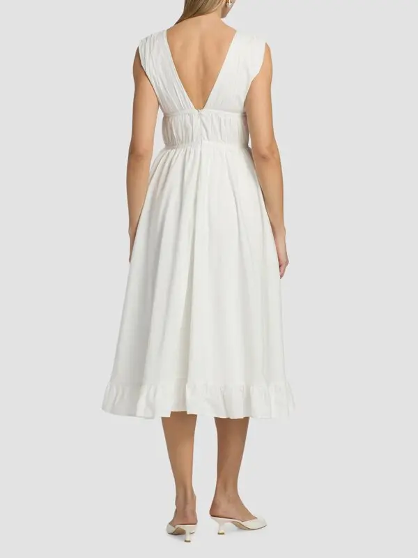 Peixoto Ava Cotton Midi-dress