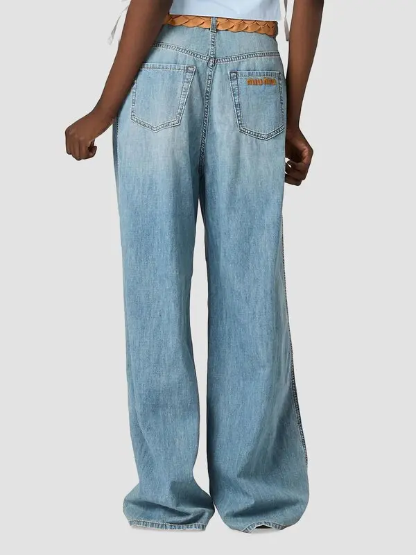 Miu Miu Chambray Pants