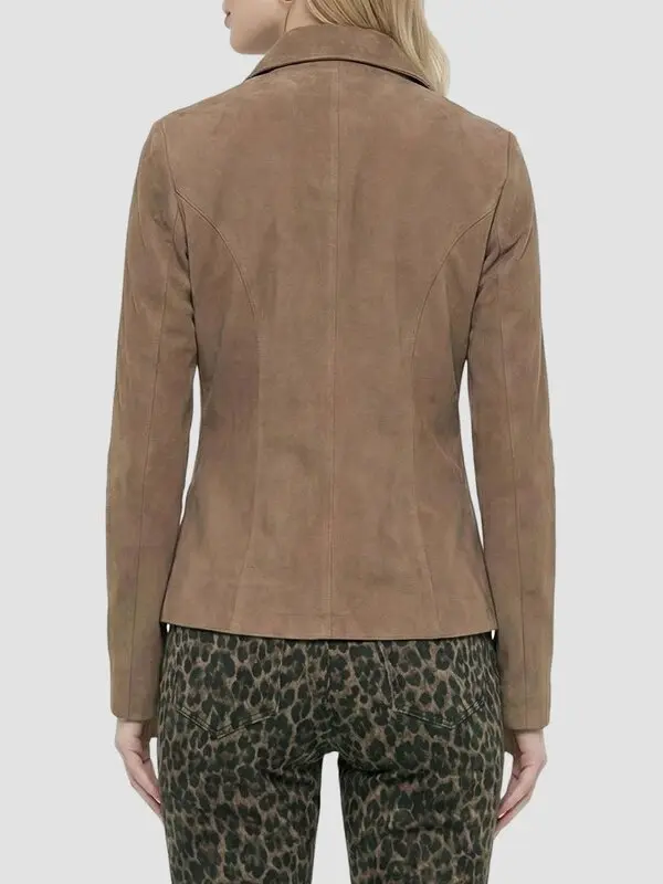 Gorski Select Metis Suede Jacket - Camel