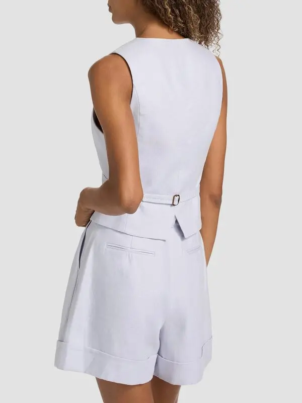 Zimmermann Luna Linen Vest