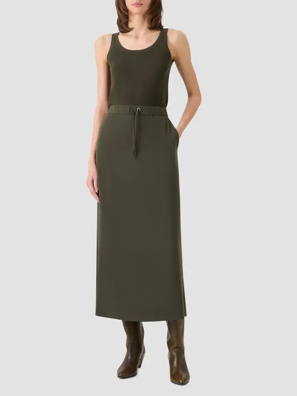 Akris Fitted Cotton Tank