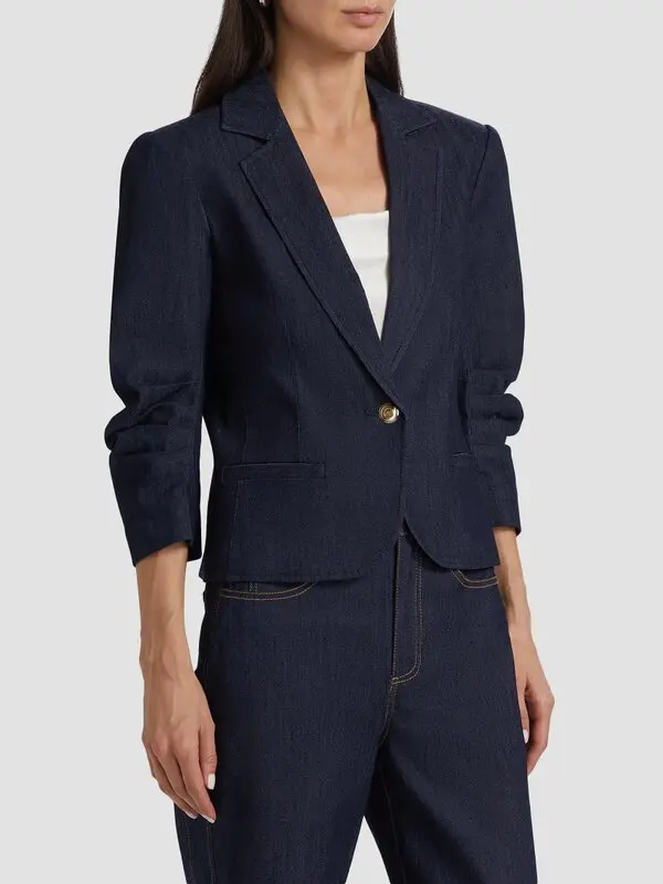 Cinq À Sept Petit Khloe Denim Blazer