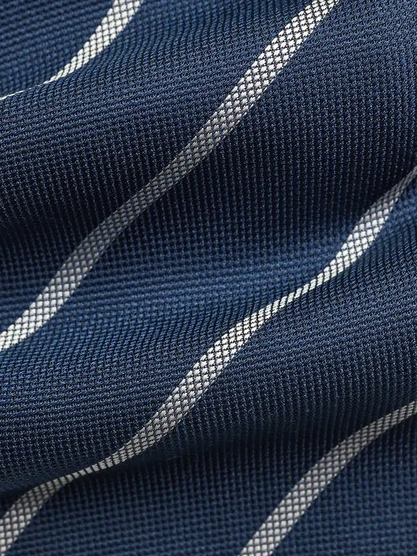 Ralph Lauren Purple Label Stripe Silk Tie