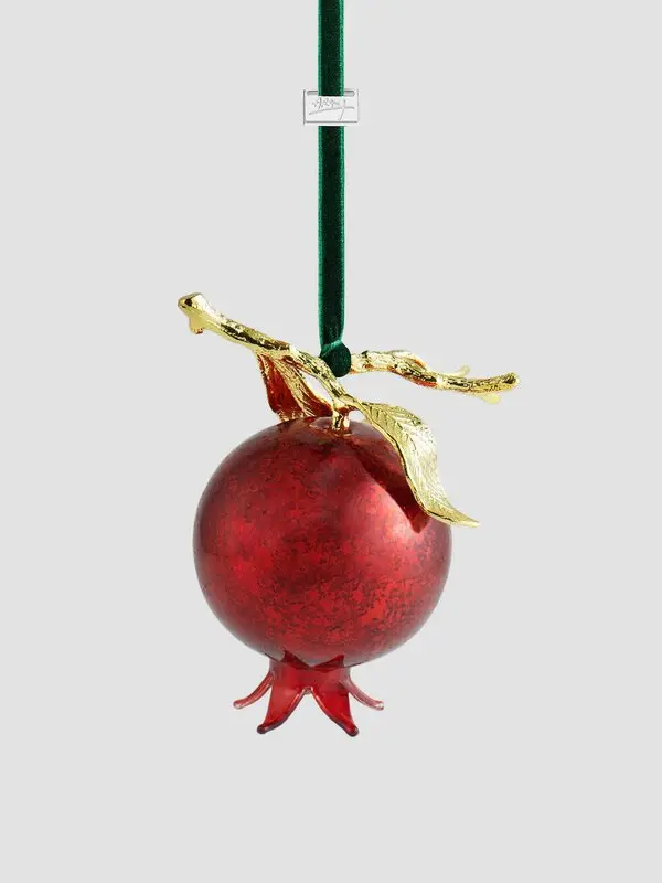 Michael Aram Pomegranate Golden Glass Ornat