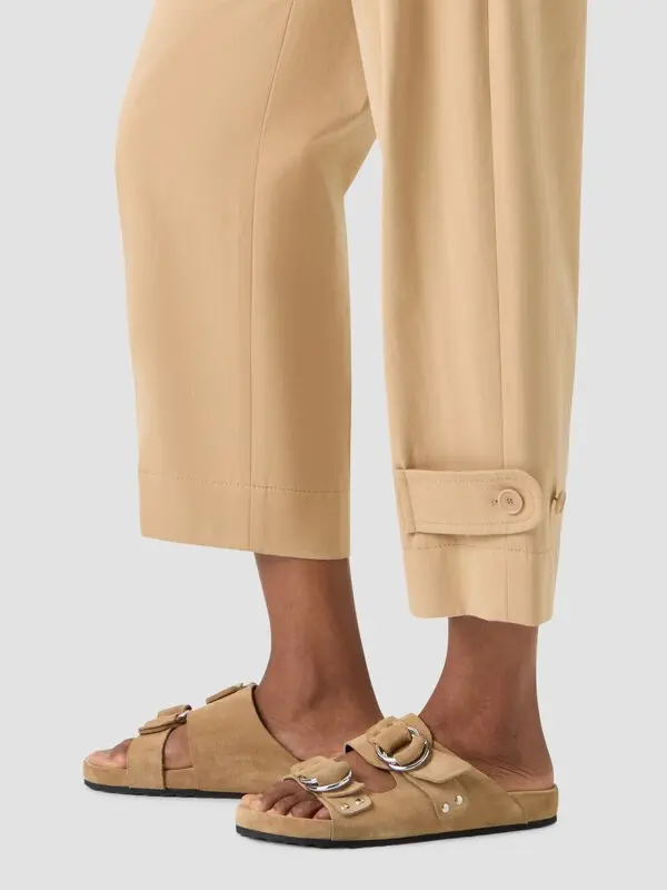 Akris Fraser Cotton Gabardine Pants