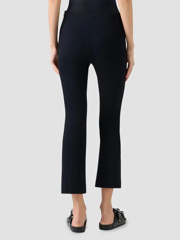 Akris Cindy Jersey Mid-rise Crop Pants
