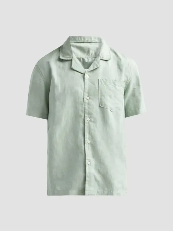 Ag Foster Linen-cotton Camp Shirt