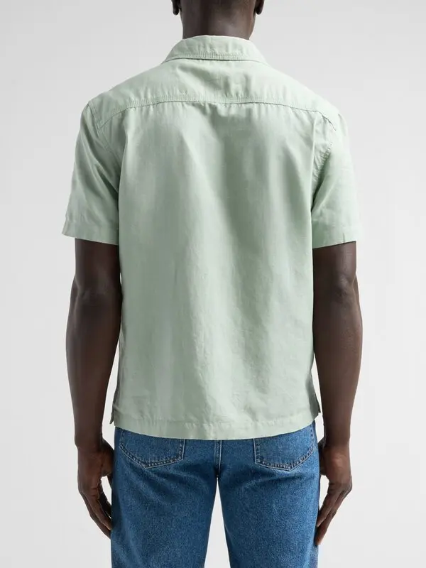 Ag Foster Linen-cotton Camp Shirt