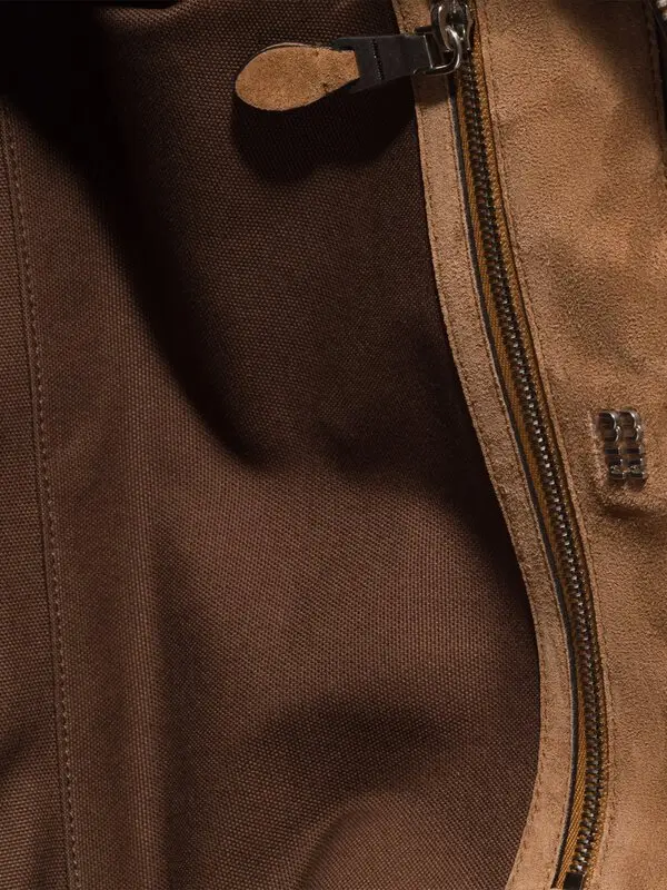 Miu Miu Vivant Suede Shoulder Bag - Brown