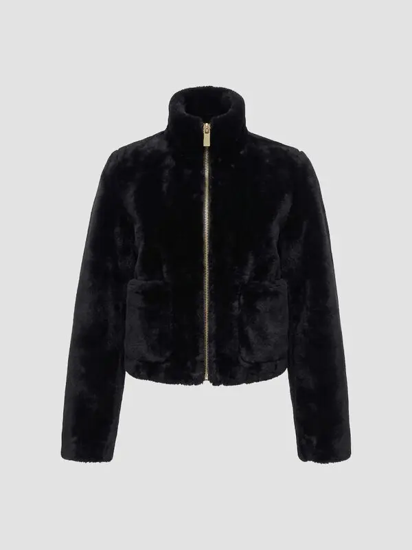 Gorski Merino Shearling Lamb Coat - Black