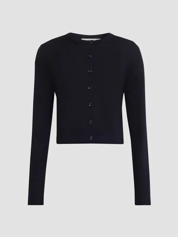 JASON WU Washed Merino Wool Cardigan
