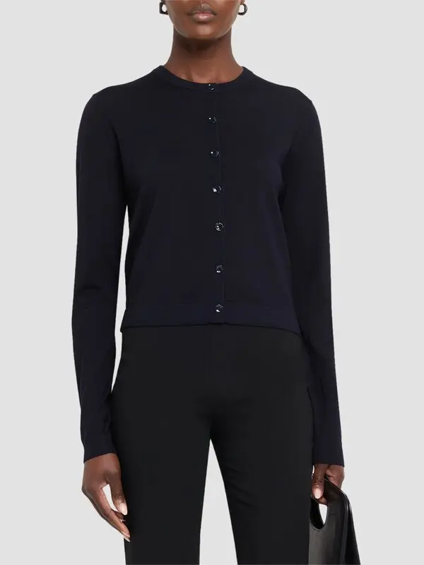 JASON WU Washed Merino Wool Cardigan