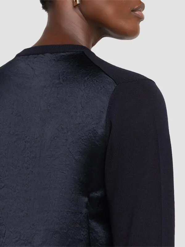 JASON WU Washed Merino Wool Cardigan