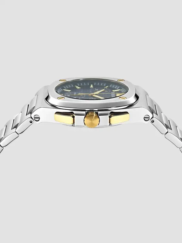 Versace Tolomeo Stainless Steel Chronograph Watch/43mm