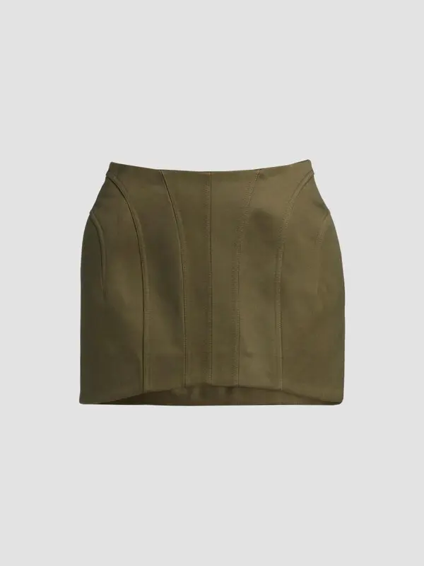 MUGLER Jupe Structured Miniskirt