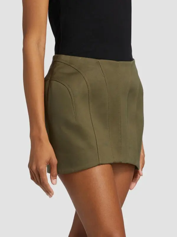 MUGLER Jupe Structured Miniskirt