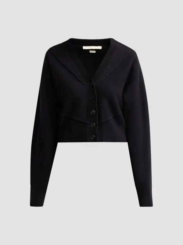 JASON WU Sculptural Merino Wool Cardigan