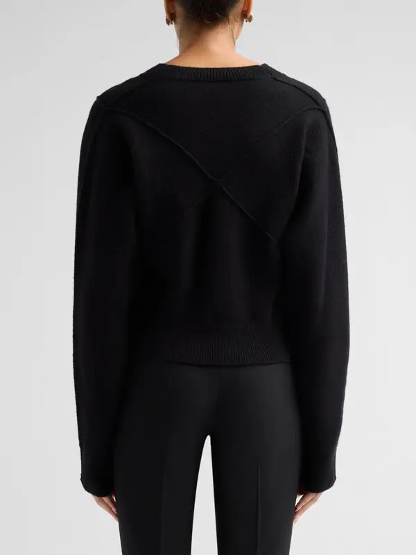 JASON WU Sculptural Merino Wool Cardigan