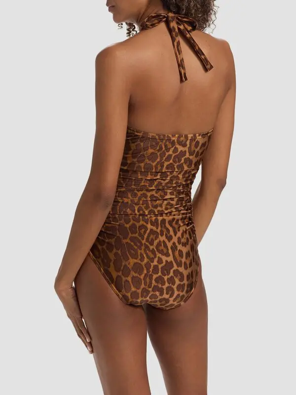 Zimmermann Mahon Bamboo-link One-piece Swimsuit