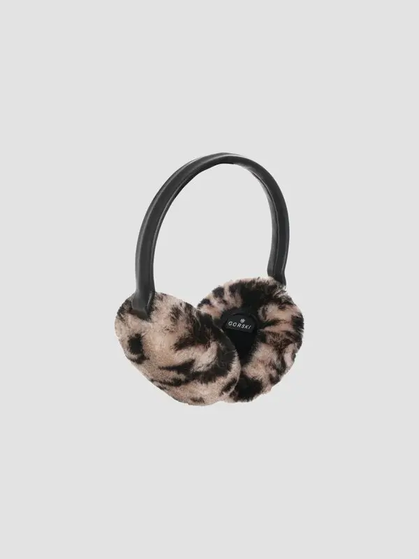 Gorski Select Shearling Lamb Earmuffs - Multicolored