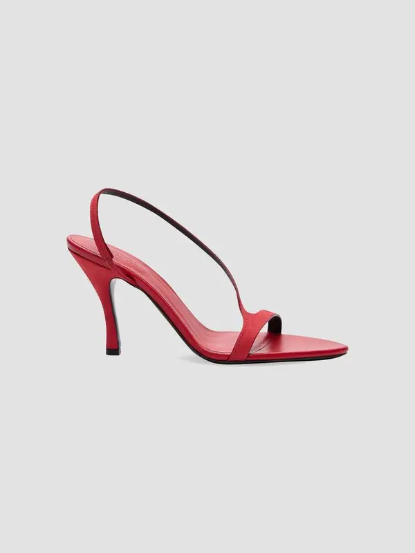 LOULOU STUDIO Lane 85mm Leather Sandals - Red