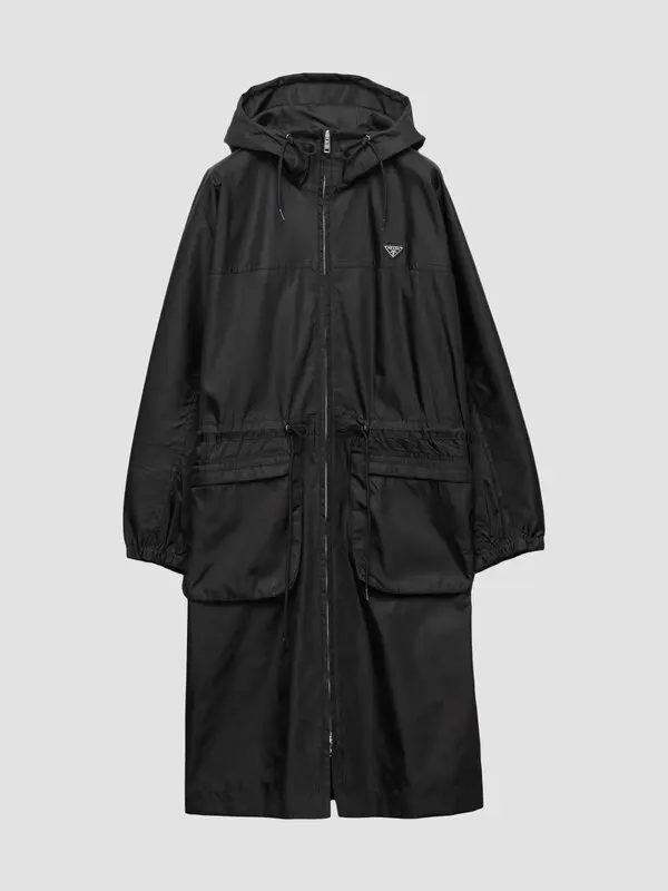 Prada Nylon Rain Jacket - Black