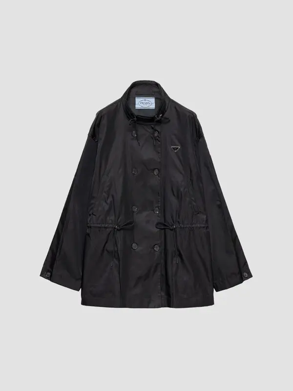 Prada Nylon Rain Jacket - Black