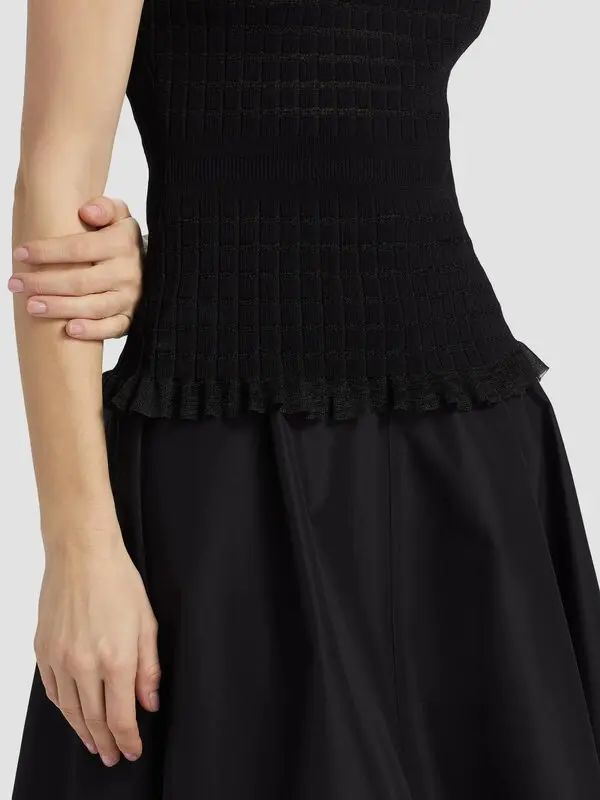 3.1 Phillip Lim Textured Knit Tank Top