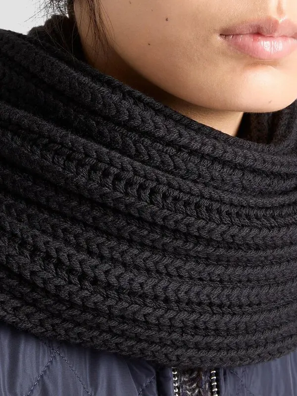 Prada Wool Scarf - Black