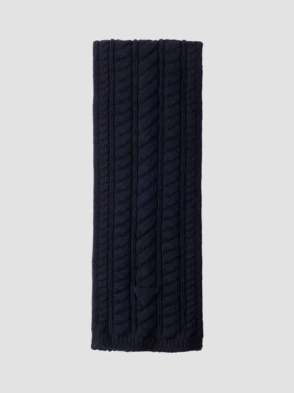 Prada Wool Scarf - Blue