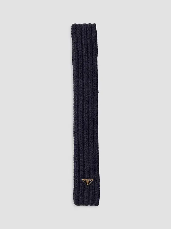 Prada Wool Scarf - Blue