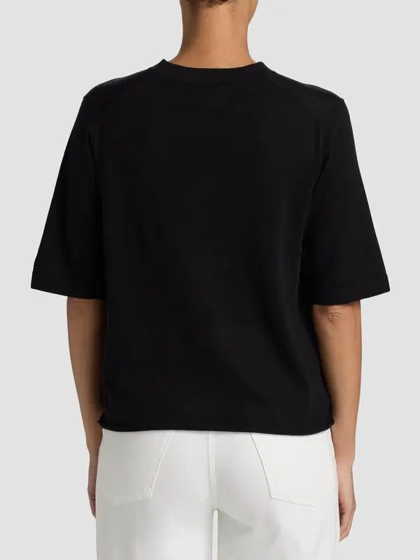 Loulou De Saison Nala Fine Short-sleeve Top