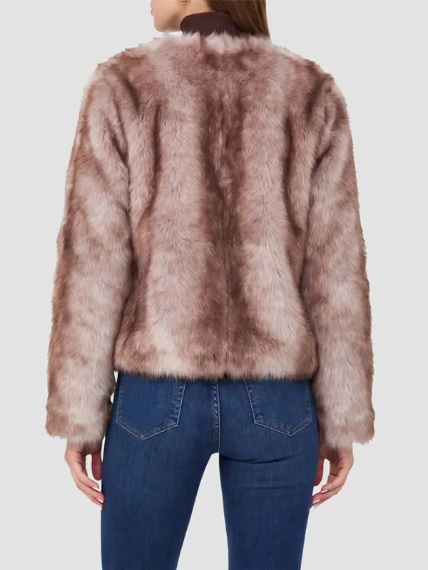 Gorski Toscana Shearling Lamb Collarless Coat - Multicolor