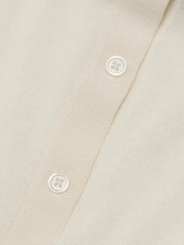 Loulou De Saison Migo Fine Cashmere Polo Top