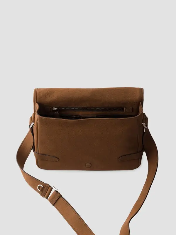 Prada Nubuck Leather Shoulder Bag
