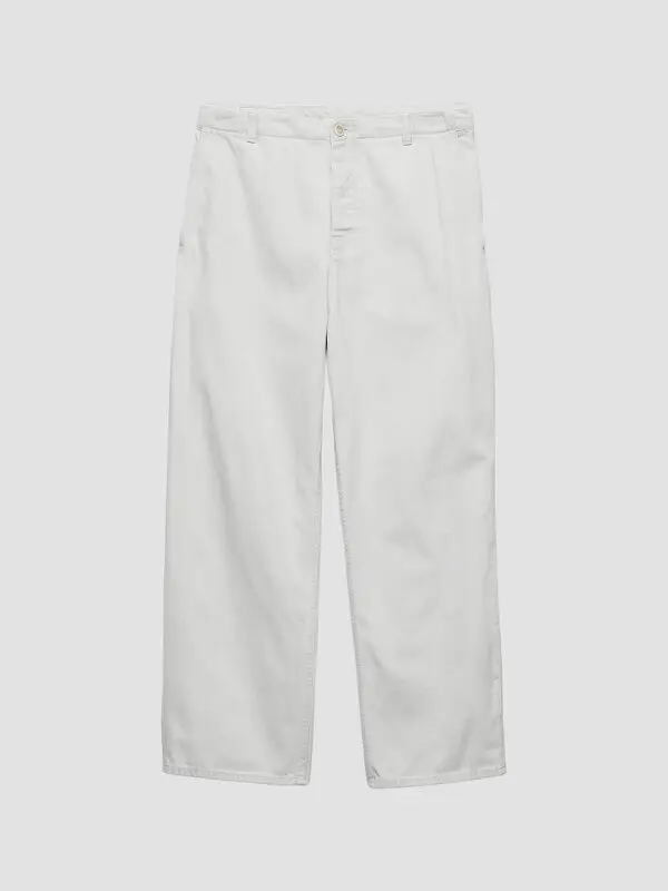 Prada Regular Bleached Denim Jeans